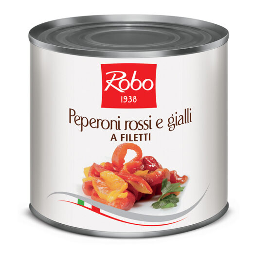 Peperoni Rossi E Gialli A Filetti 3kg X 6ud - Negrini
